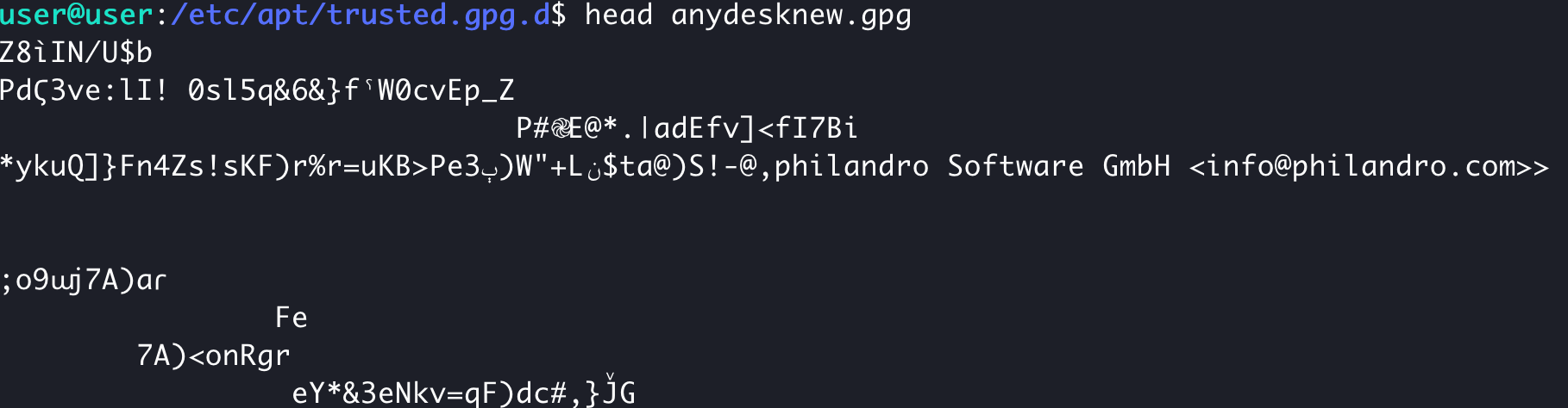 How to fix "apt-key is deprecated. Manage keyring files in trusted.gpg.d instead" - Aiman Daniel